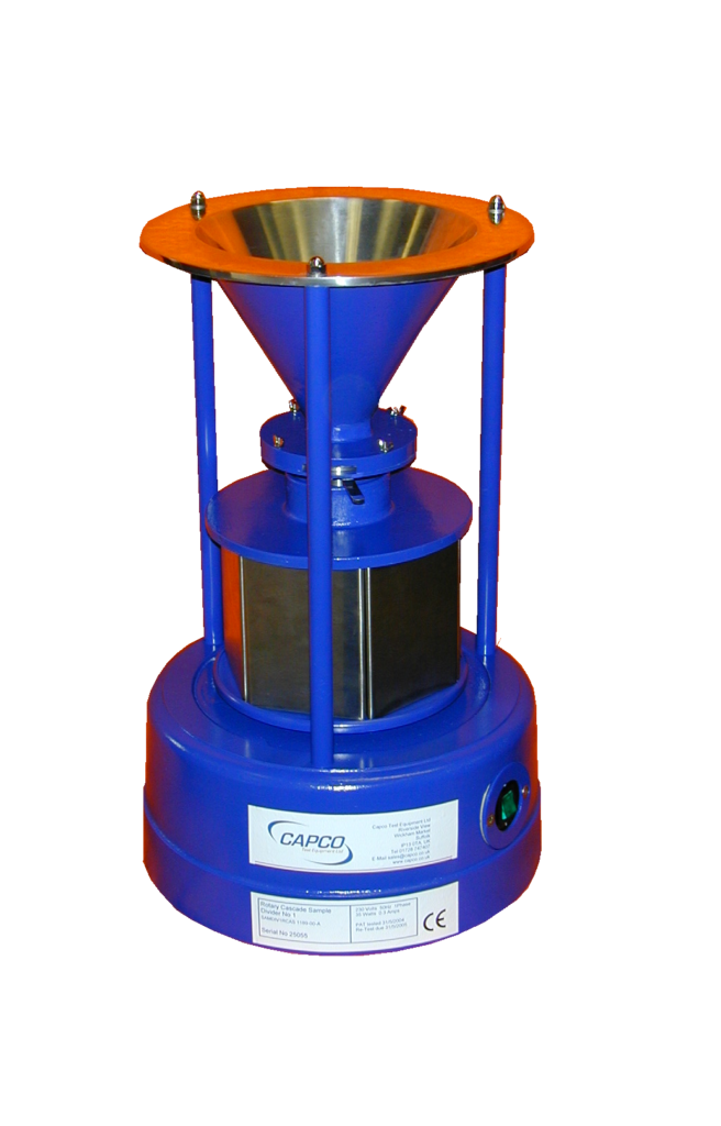 ROTARY SAMPLE DIVIDER CASCADE MODEL 1 | CAPCO Test Equipment
