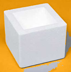 150mm POLYSTYRENE CUBE MOULD (BOXED 48) - Capco - Castle Broom ...