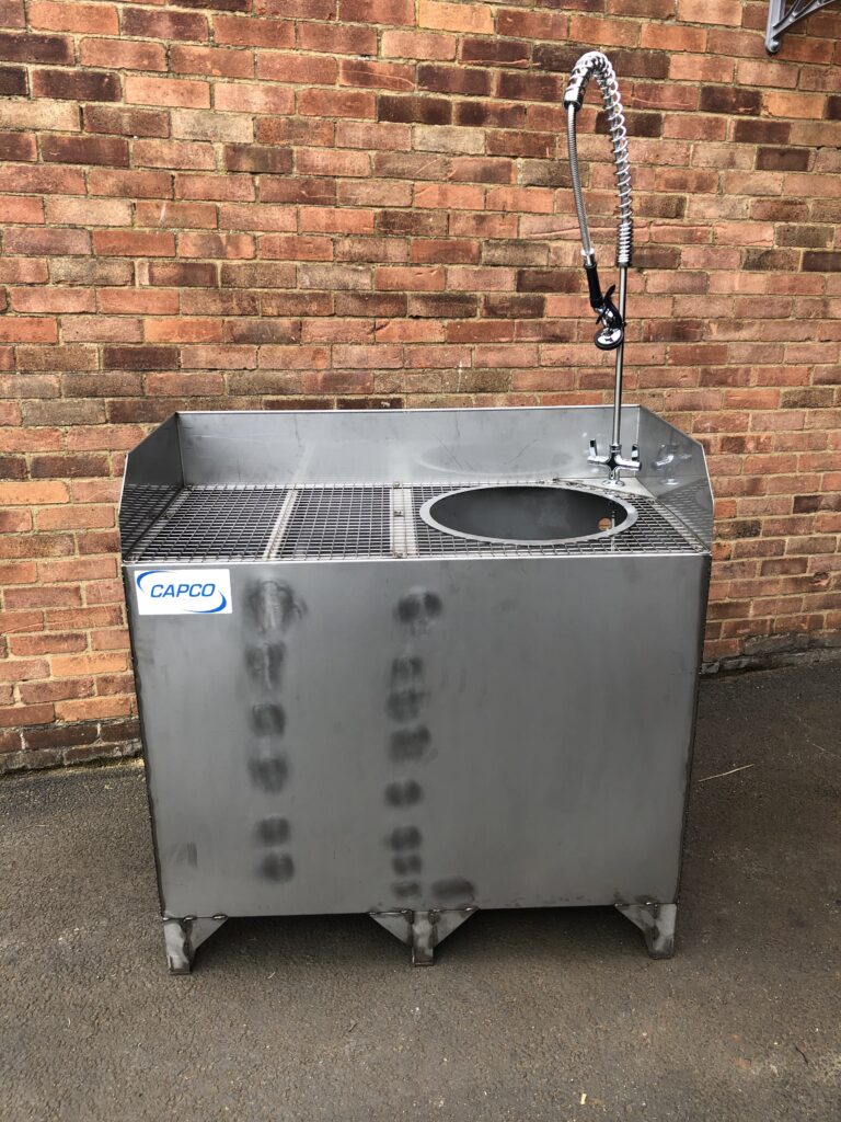 SIEVE WASHING TANK | CAPCO Test Equipment