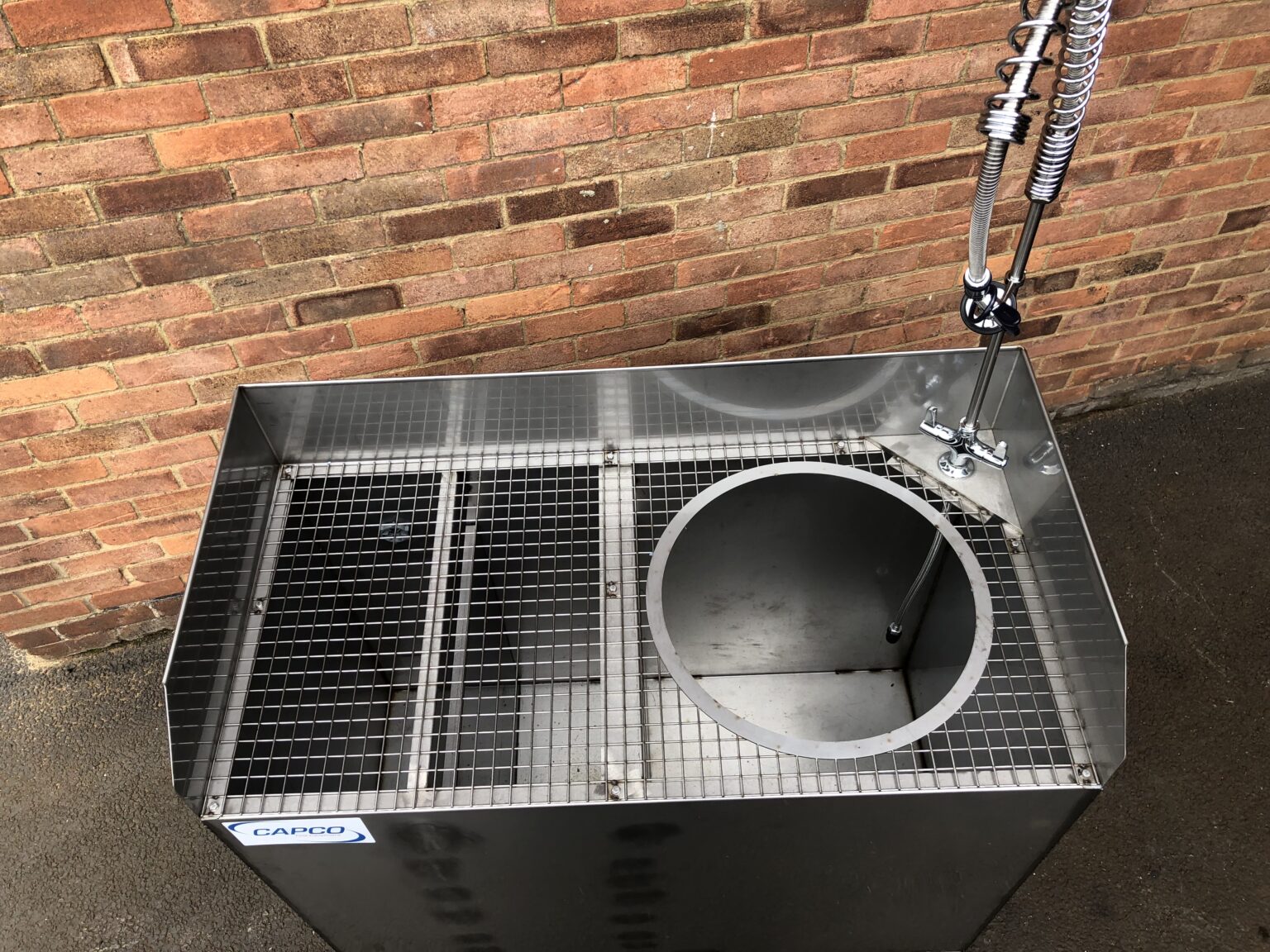 SIEVE WASHING TANK | CAPCO Test Equipment